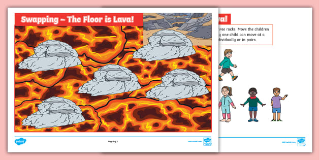 Grade 1 Robotics and Coding Swapping - Floor is Lava Grade 1 Robotics and Coding Swapping - Floor is Lava