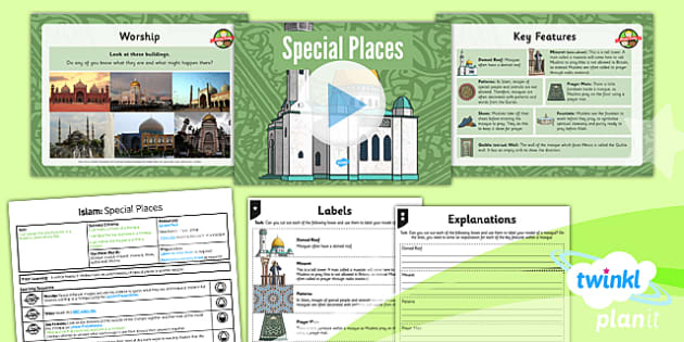 RE: Islam: Special Places Year 3 Lesson Pack 3