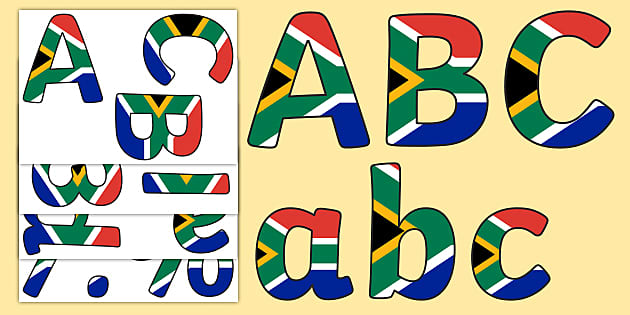 Heritage Day Cut-out Lettering - Twinkl