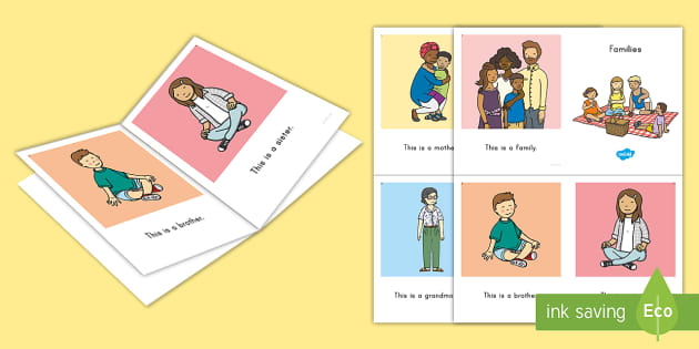 Families Early Emergent Reader (teacher made)