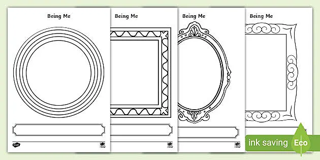 Mirror Template For Kids