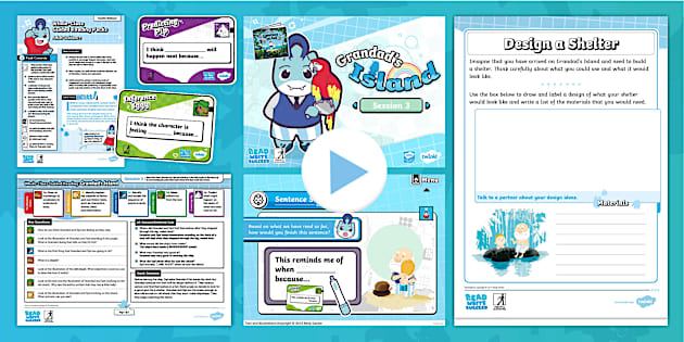 Grandad's Island Whole-Class Guided Reading Pack 3 [Year 2]