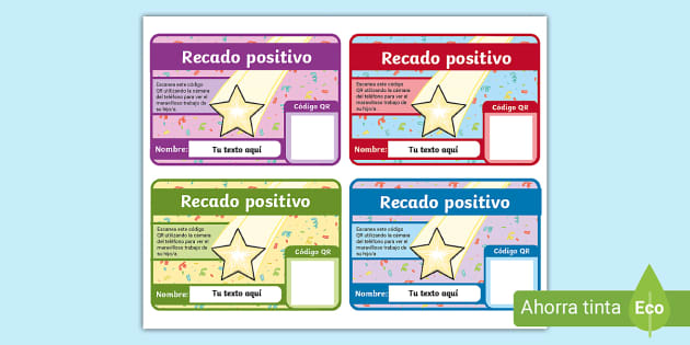 Recados a padres de familia - notas positivas (Teacher-Made)