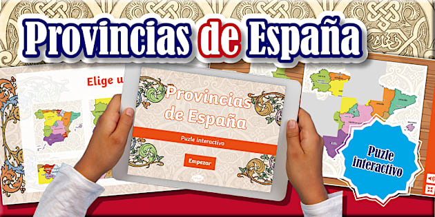 Puzle interactivo: Provincias de España