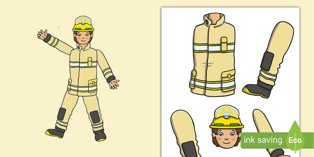 Split Pin Firefighter Activity (teacher made) - Twinkl