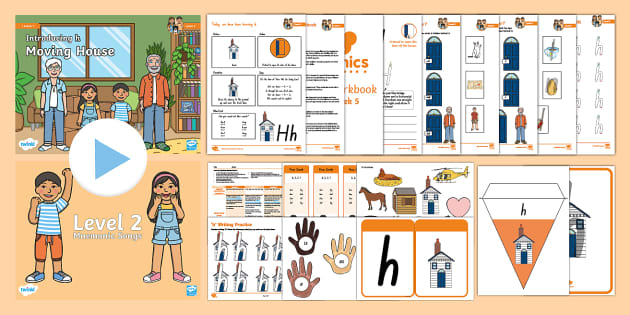 Twinkl Phonics - 'h' Lesson Pack - Level 2 Week 5 Lesson 1