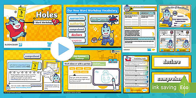 UKS2 Holes Word Workshop 2 (teacher made) - Twinkl