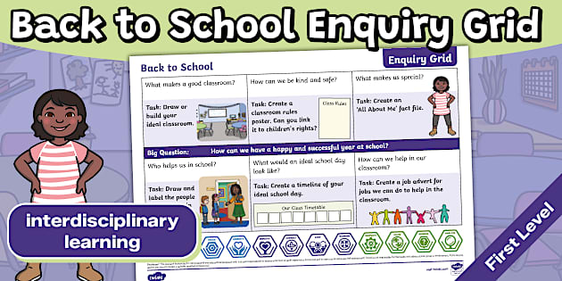 Back to School First Level Enquiry Grid