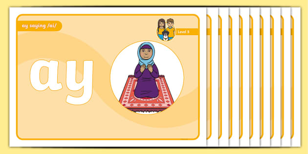Level 5 Phonics Mnemonic Playdough Mats (teacher made)