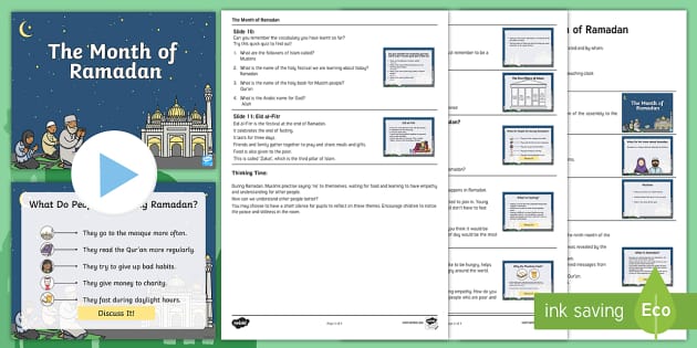 KS1 The Month of Ramadan Assembly Pack (teacher made)