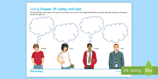 Skellig Chapter 29 Leakey and Coot Worksheet (Teacher-Made)