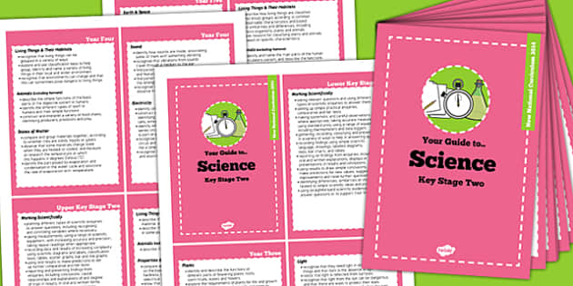 2014 National Curriculum Cards KS2 Science (teacher made)