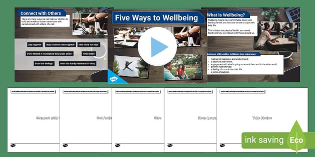 5 Ways to Wellbeing Workshop for Parents and Carers - Twinkl