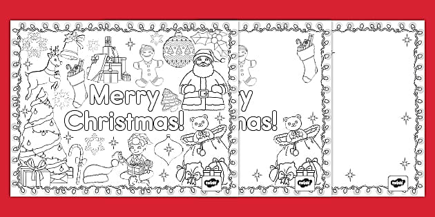 Let's Doodle! Christmas Coloring Sheets (professor feito) Let's Doodle! Christmas Coloring Sheets (professor feito)