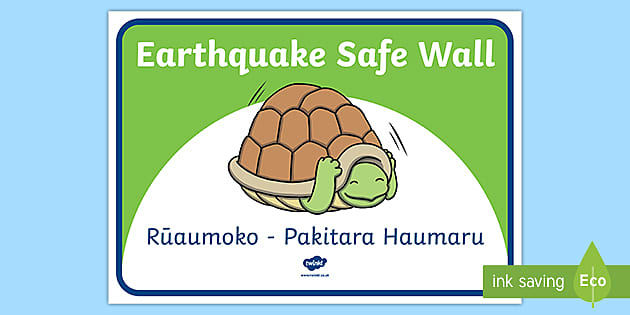 Ruaumoko. Ngā honu pakitara haumaru. Information Cards Te Reo Maori