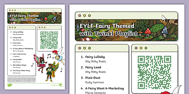 Early Years Fairy Themed with Twinkl Playlist (teacher made)