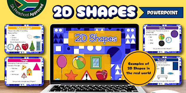 Preschool: 2D Shapes PowerPoint