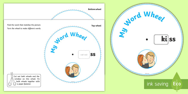 Phonics Digraph Word Wheel Ss Profesor Hizo Twinkl