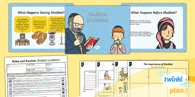 RE: Rules and Routines: Shabbat (Judaism) Year 2 Lesson Pack 3