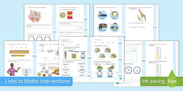 👉 Year 3 Measurement Baseline Assessment (teacher made)