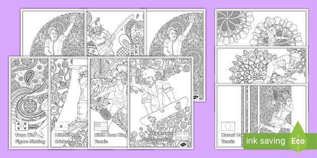 Mindfulness Colouring I International Women's Day I Move PE
