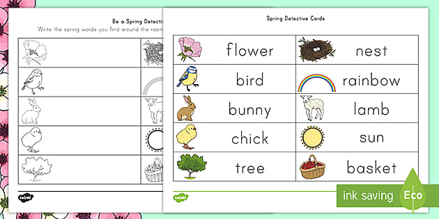 Spring Write The Room | Educational Resources | Twinkl USA