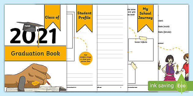 FREE! - Graduation Book 2021 | 6th Class | End of Year Resources