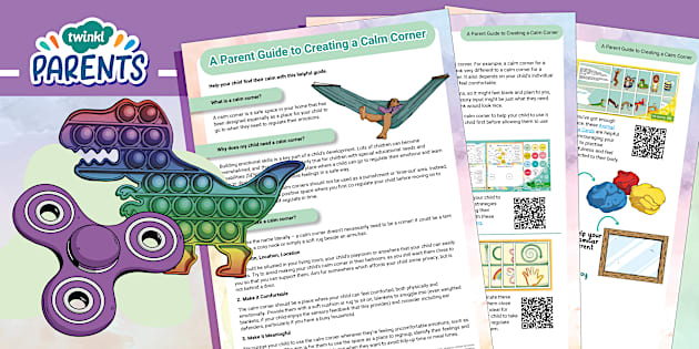 {A Parent Guide} for Creating a Calm Corner