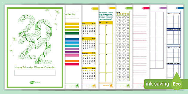 Home Educator Planner 2022 | Home Education | Twinkl