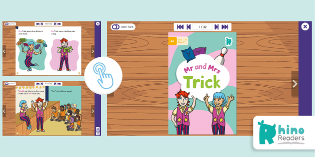 Level 5a First Steps Reading Scheme Book: Mr and Mrs Trick