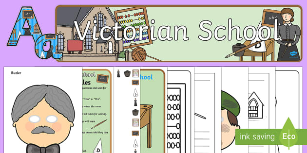 School Long Ago - Victorian Schools Resource Pack - Twinkl