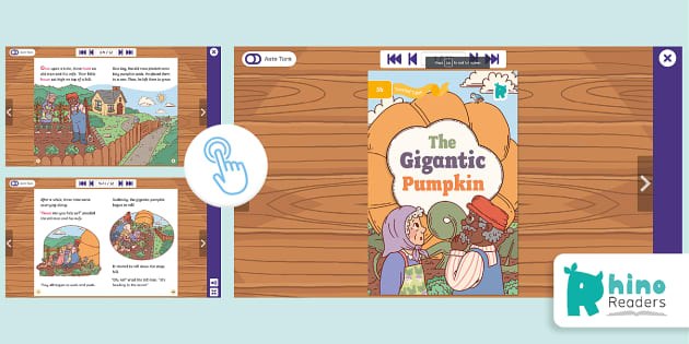 Level 5b Reading Scheme Book: The Gigantic Pumpkin - Twinkl