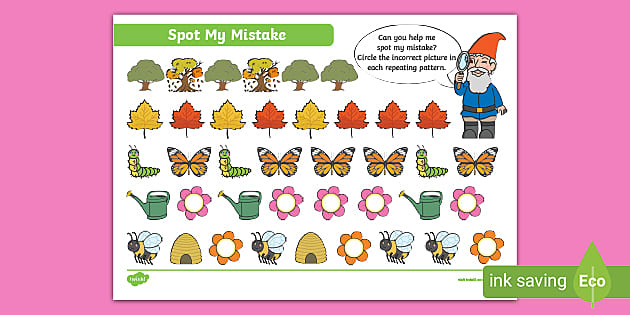 👉 Spot My Mistake Activity (teacher made)