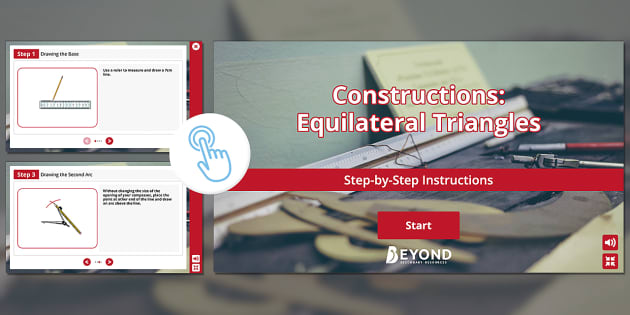 👉 Constructions Equilateral Triangles Teacher Made
