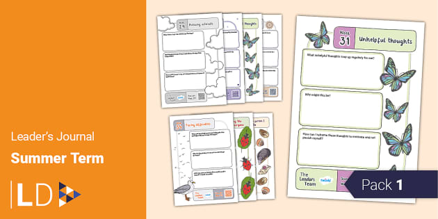 Leader's Journal: Summer Term 1 - Leaders (teacher made)
