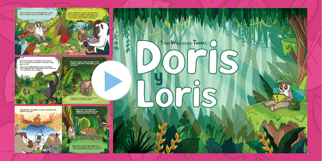 Doris y Loris: Pŵerbwynt Stori (teacher made) - Twinkl