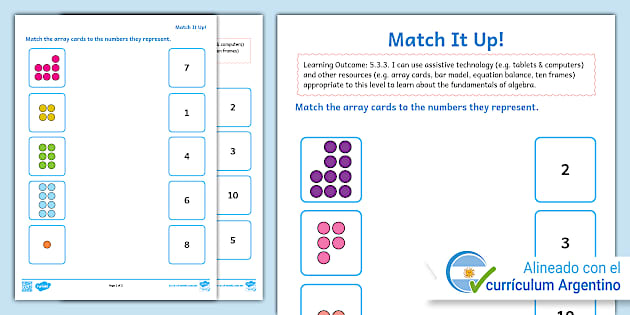 Match It Up! (Lehrer gemacht) - Twinkl