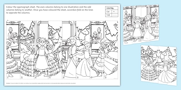 Cinderella Agamograph (teacher made) - Twinkl