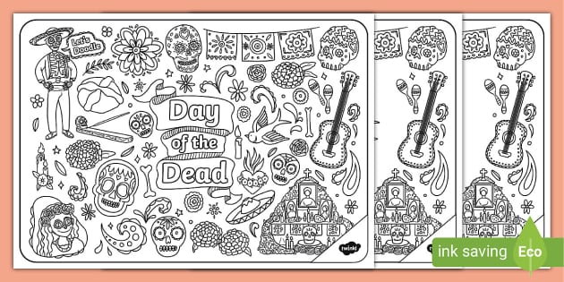 Let's Doodle About the Day of the Dead - Twinkl