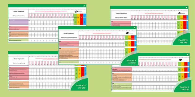 Literacy Progressions Spreadsheet - Year 3 - Australia