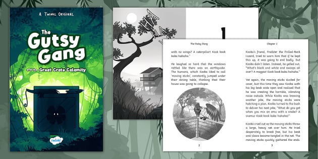 The Gutsy Gang: Book 1 - Story (teacher made) - Twinkl
