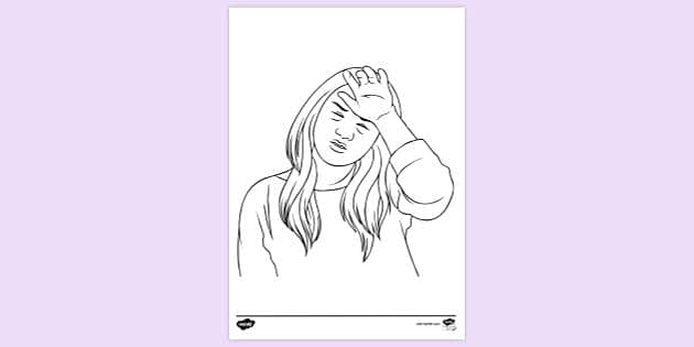 FREE! - I Dont Feel Very Well Colouring Sheet | Colouring Sheets
