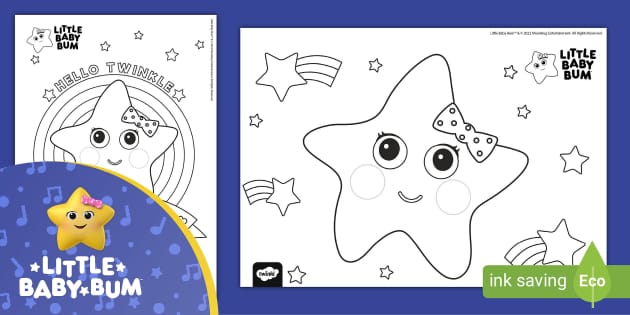 Little Baby Bum - Colouring Pack (professor feito) - Twinkl