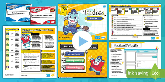 FREE! - Holes Whole-Class Guided Reading Pack 2 [UKS2]