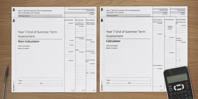 👉 Year 7 End of Summer Term Maths Assessment - Twinkl 👉 Year 7 End of Summer Term Maths Assessment - Twinkl