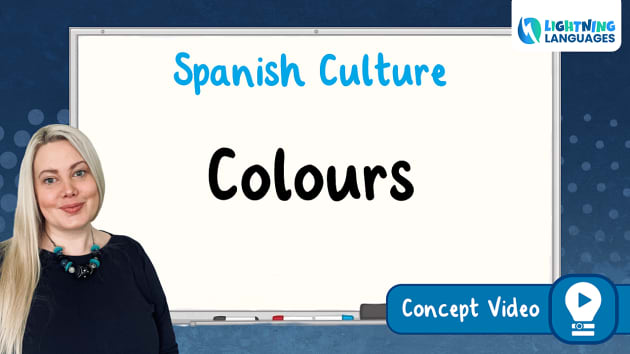 👉 Lightning Languages | Spanish | Colours Culture Concept Video