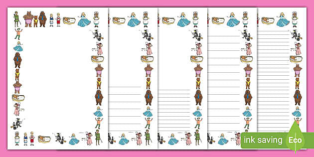 I Spy Story Time Page Borders (teacher made) - Twinkl