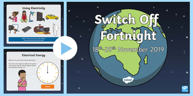 KS1 Switch Off Fortnight Information PowerPoint