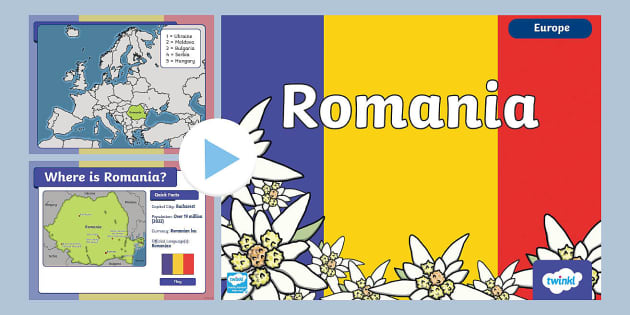 Romania Information PowerPoint KS1 - Twinkl - Geography