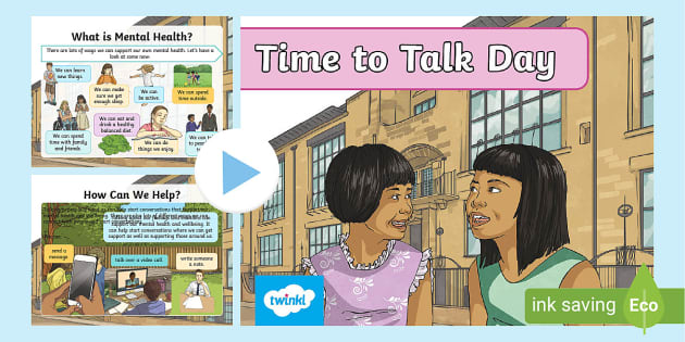 Time to Talk Day KS2 Presentation - Mental Health Resources